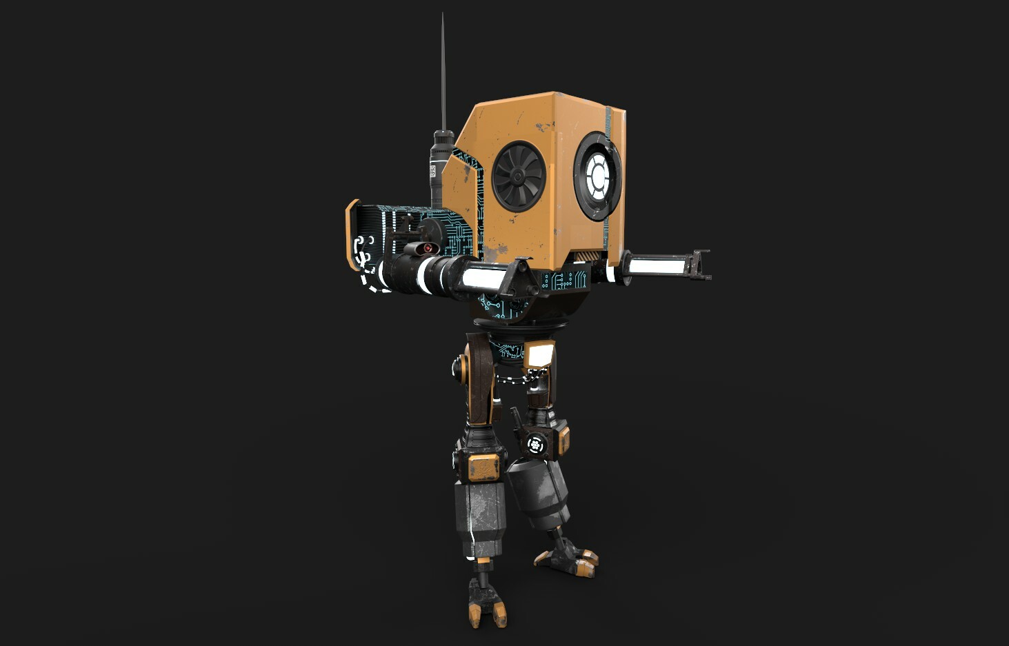 ArtStation - Sentinel Robot