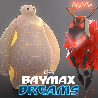 ArtStation - Baymax Dreams of Evil Sheep