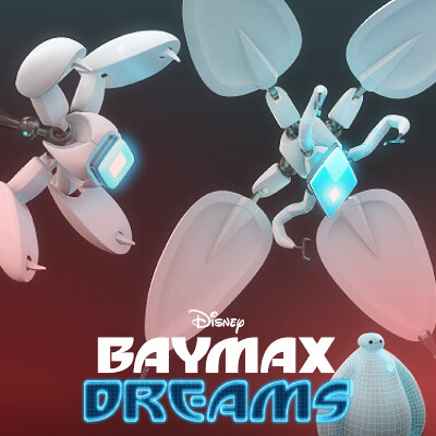 ArtStation - Baymax Dreams of Too Many Freds