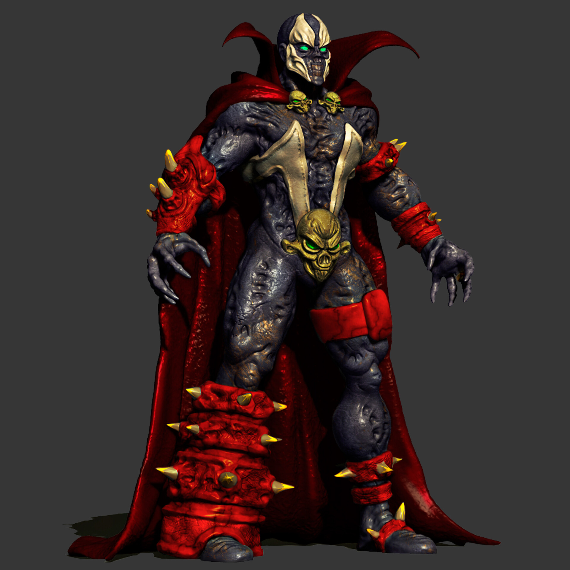 ArtStation - Spawn Redesign "WIP" texturing