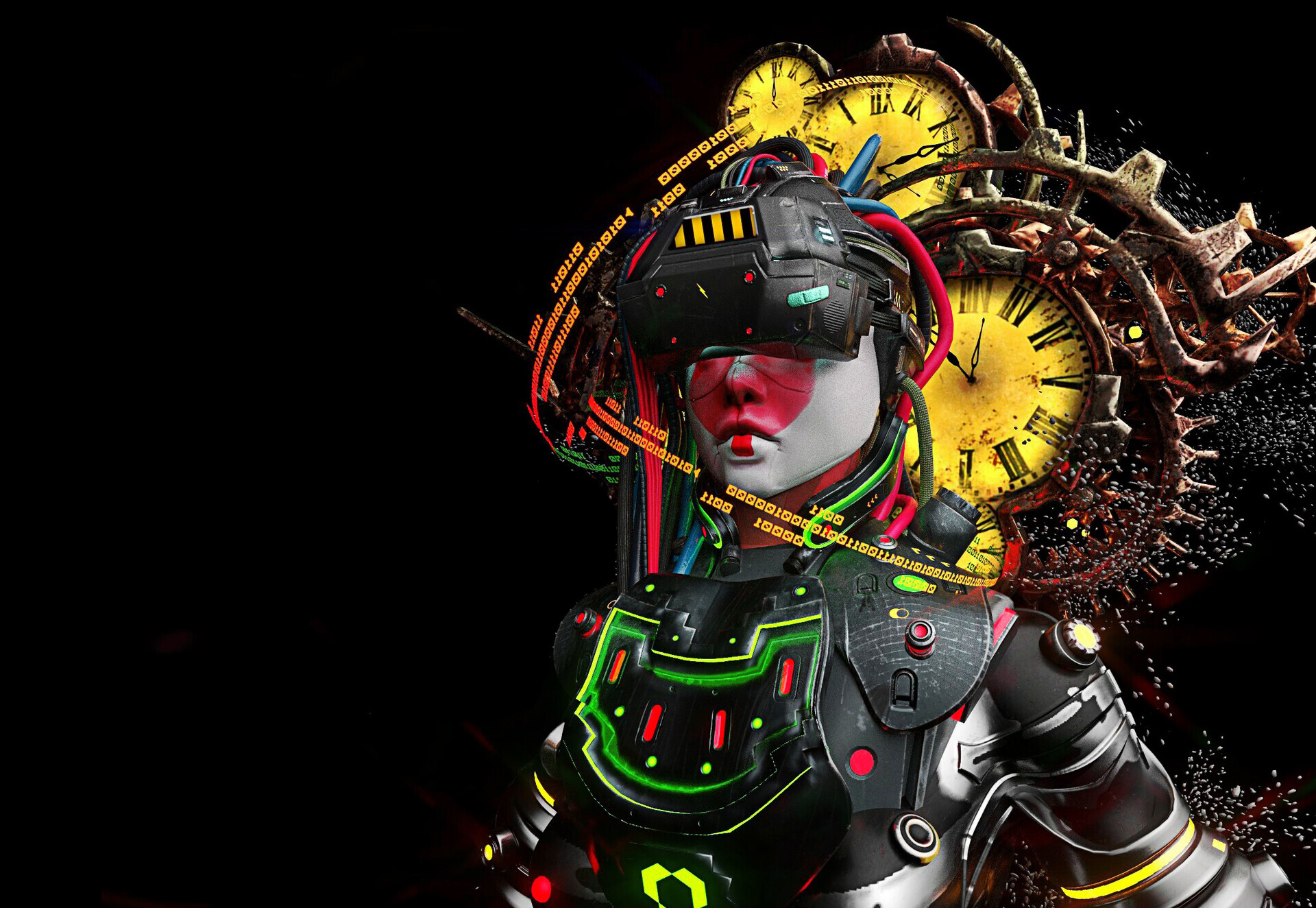 ArtStation - Techno Geisha