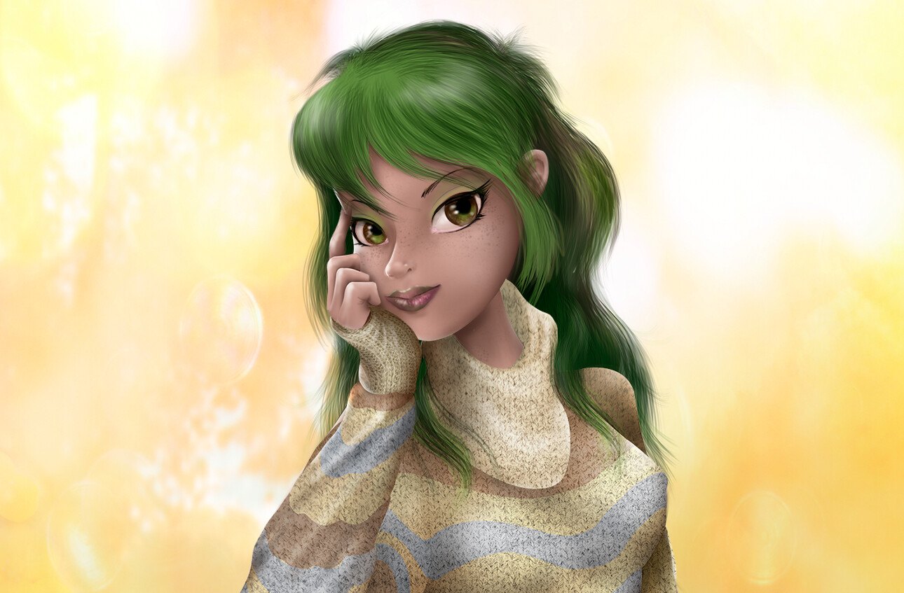 ArtStation - Wallflower Blush