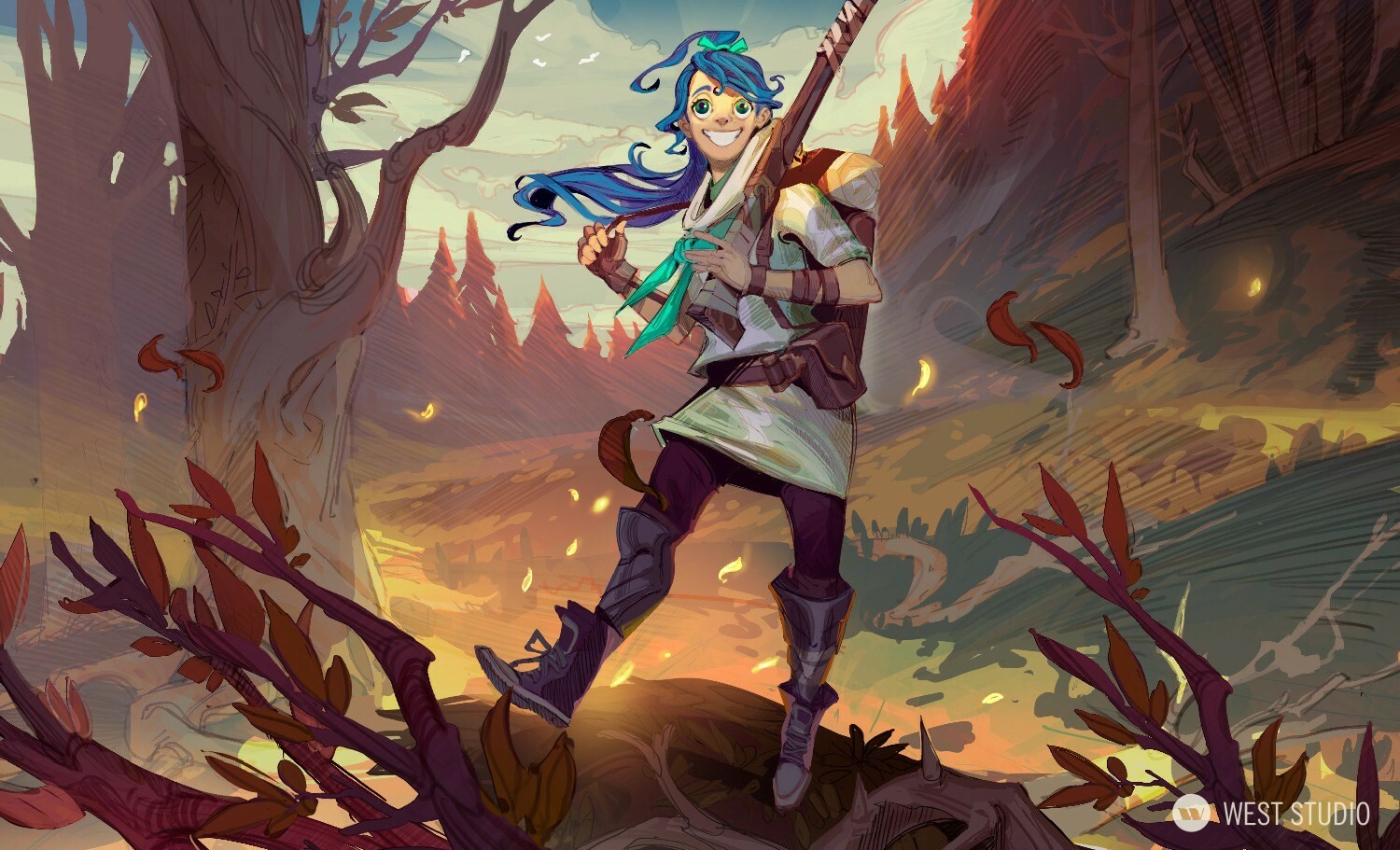 ArtStation - Riot Games: Project Tilt Illustrations