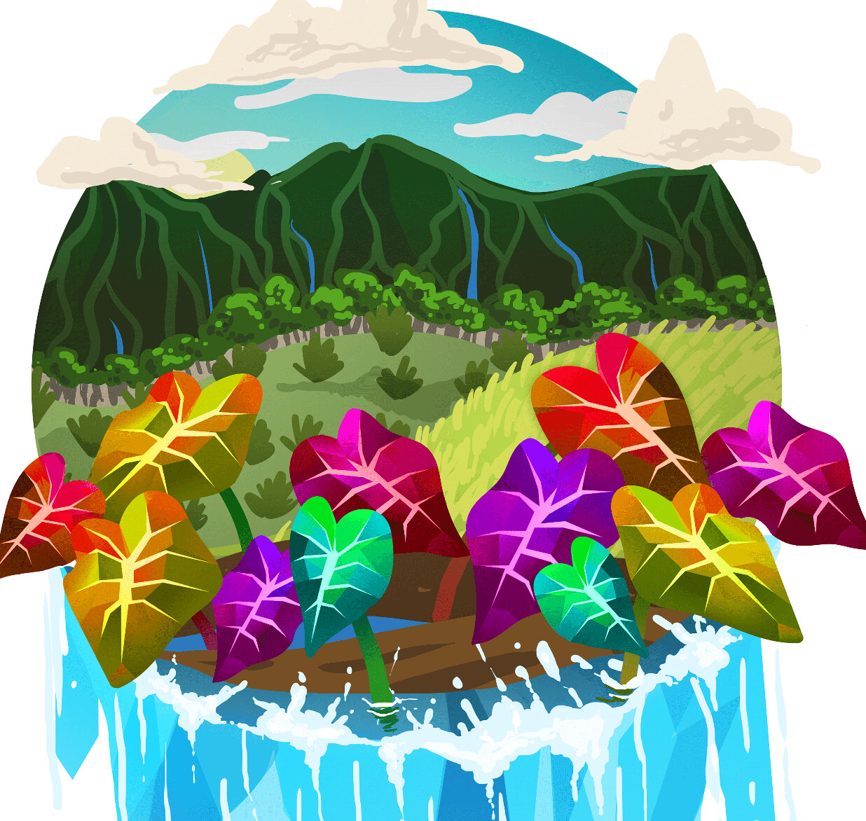 ArtStation - UHWO Commencement Cover Fall 2019