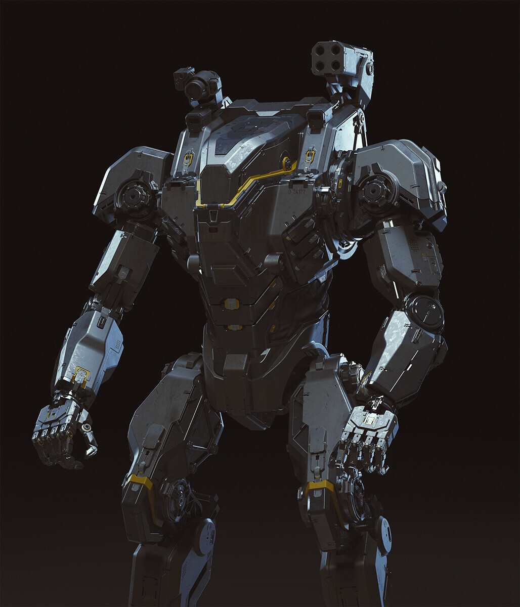 ArtStation - Exo Mecha: Project Obsidian