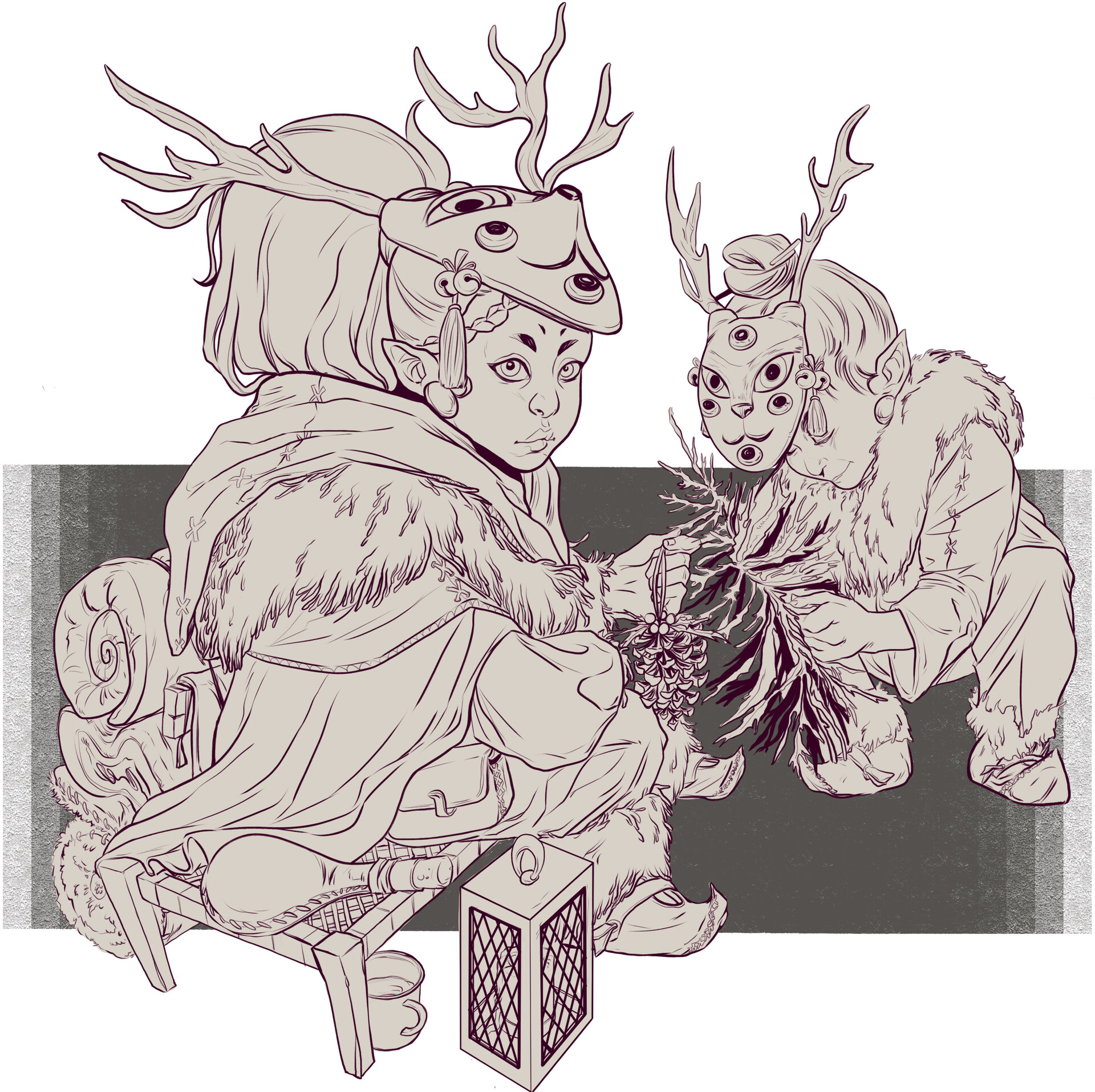 ArtStation - Fantasy character design, Little Elf