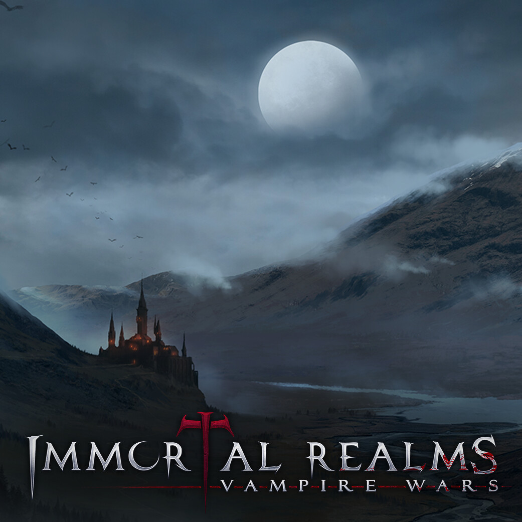 ArtStation - Immortal Realms: Vampire Wars Cinematic Illustrations