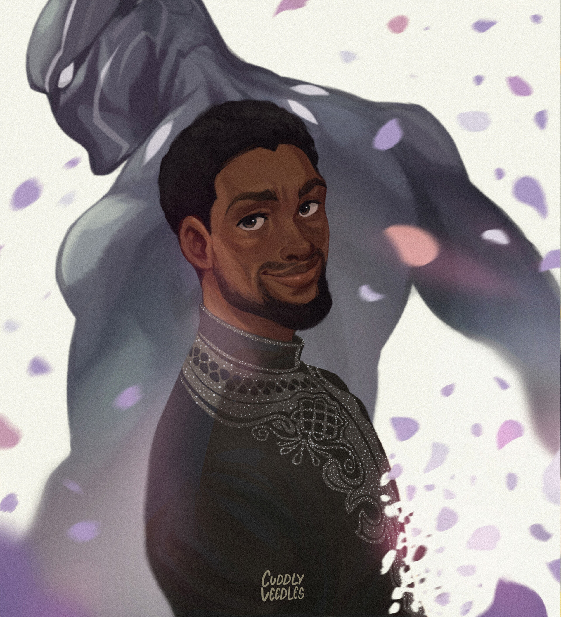 ArtStation - King of Wakanda (Chadwick Boseman Sketch Tribute)