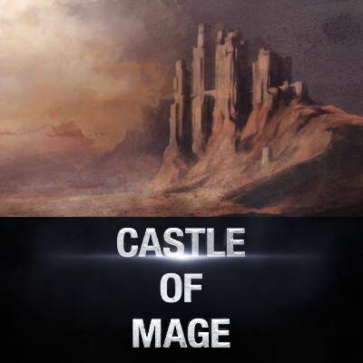 ArtStation - Castle of Mage