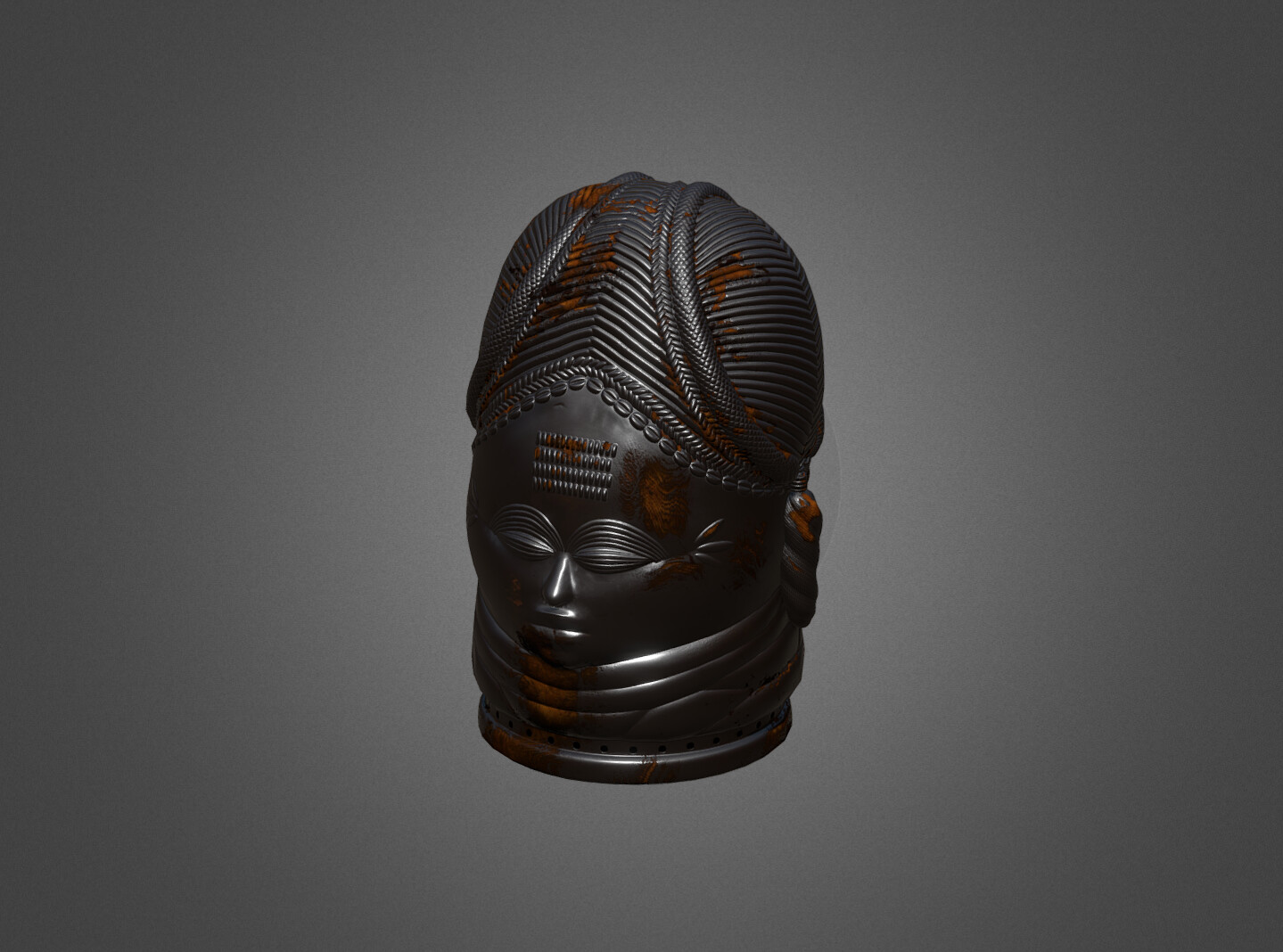 Anna Tymoshenko - Helmet mask