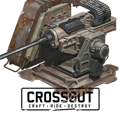 ArtStation - Crossout Weapon Concept-Art 2
