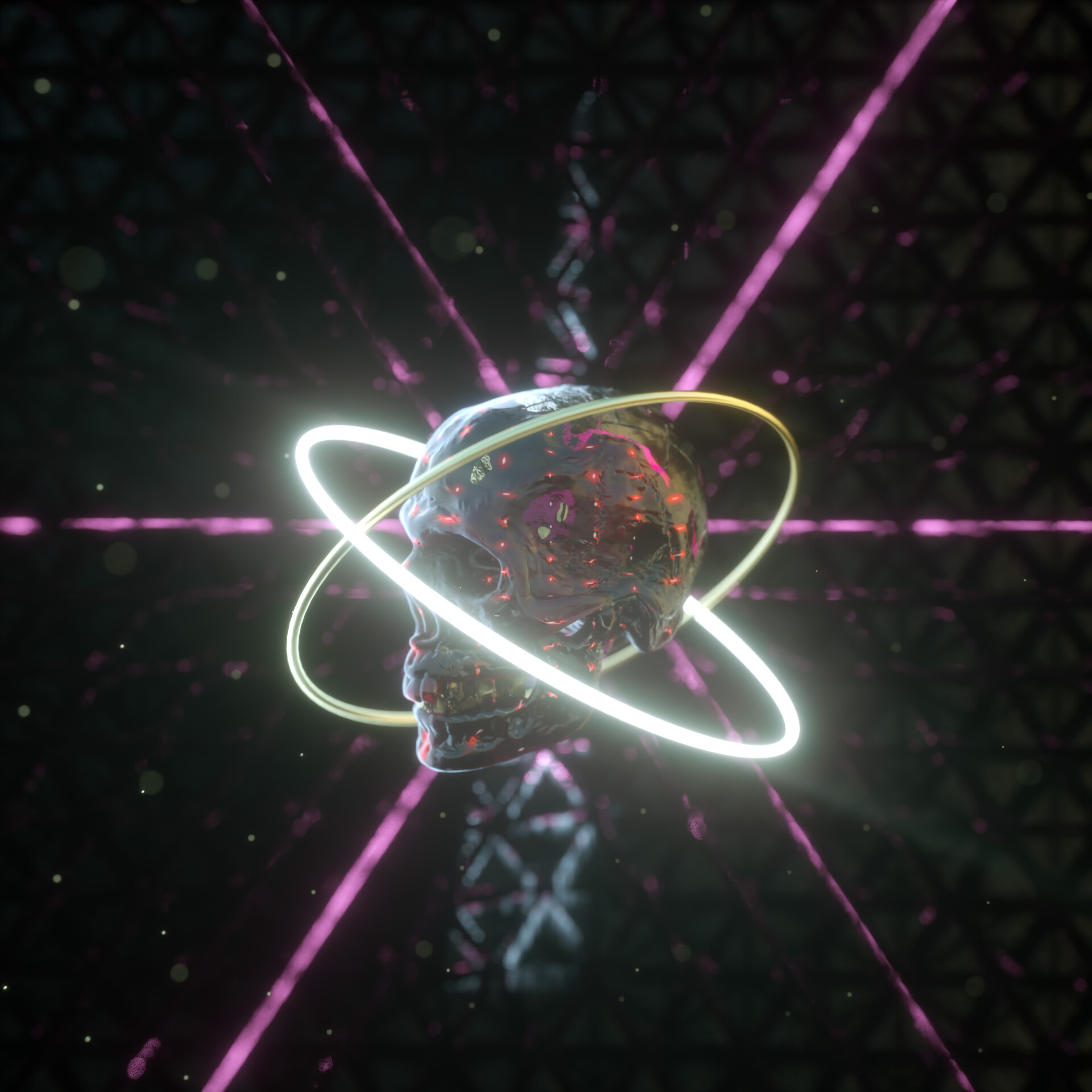 ArtStation - ALIEN SKULL