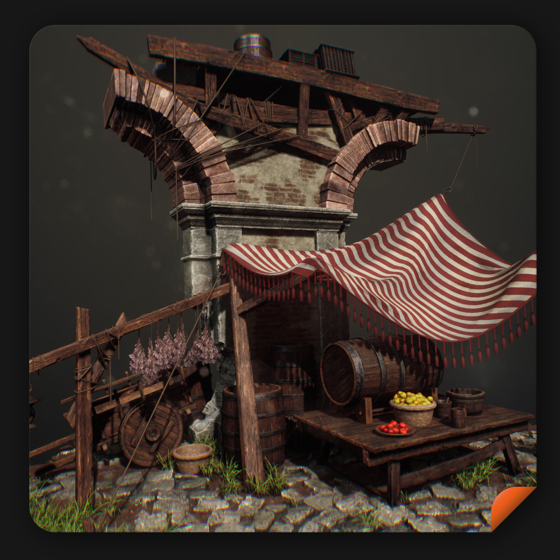 ArtStation - Merchant Arch