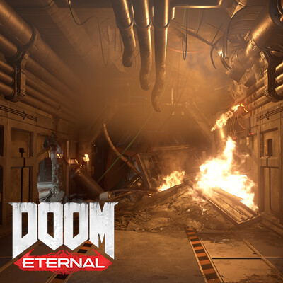 ArtStation - Doom Eternal - Arc Complex