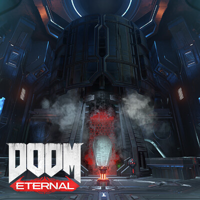 ArtStation - DOOM ETERNAL - DOOM HUNTER COFFIN DECK