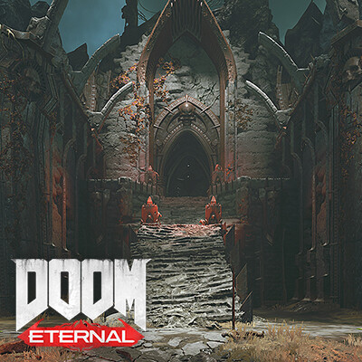ArtStation - Doom Eternal Hell Swamp