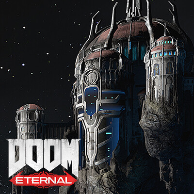 ArtStation - DOOM Eternal: Fortress of Doom