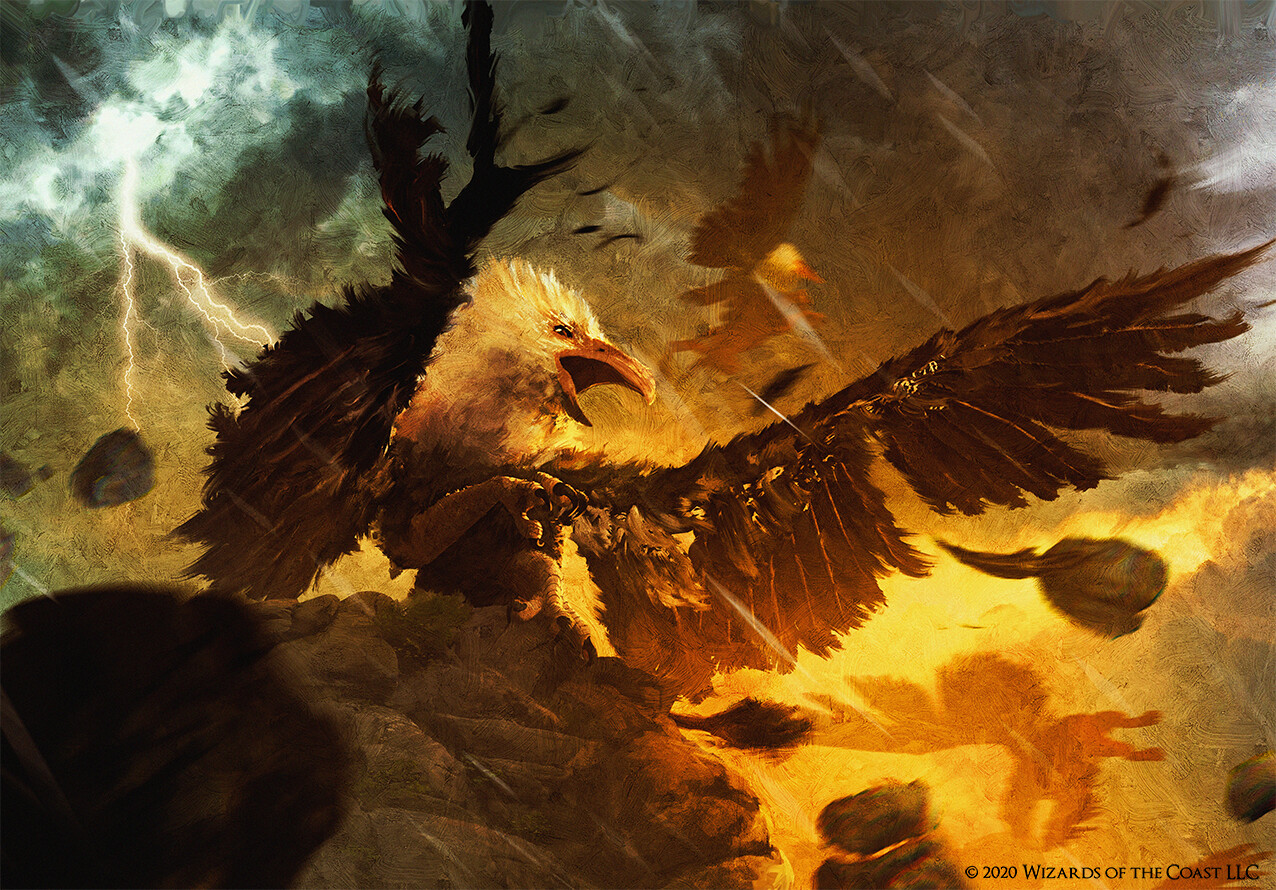 ArtStation - Magic the gathering : Fearless Fledgling