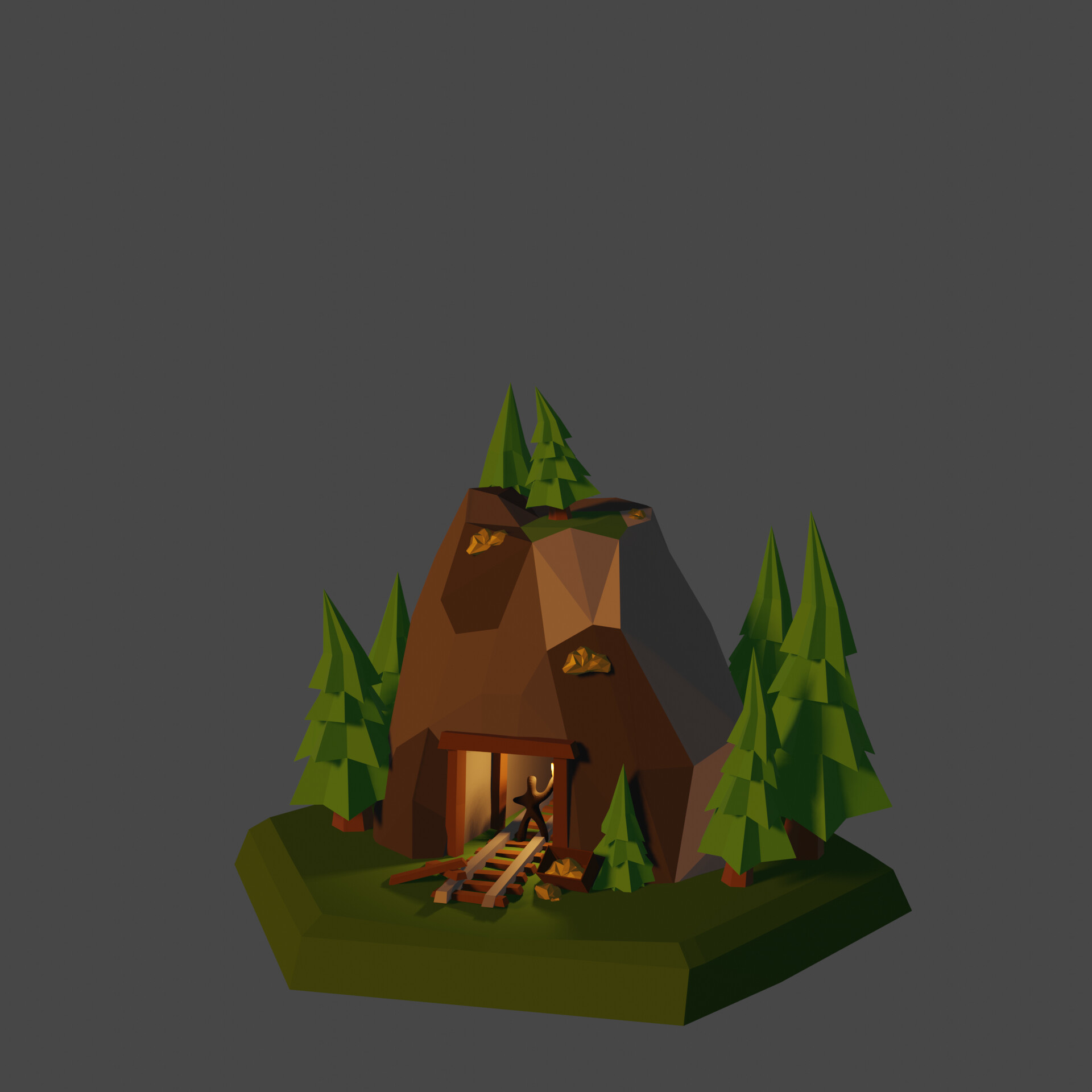 ArtStation - hexagon map tiles & structures