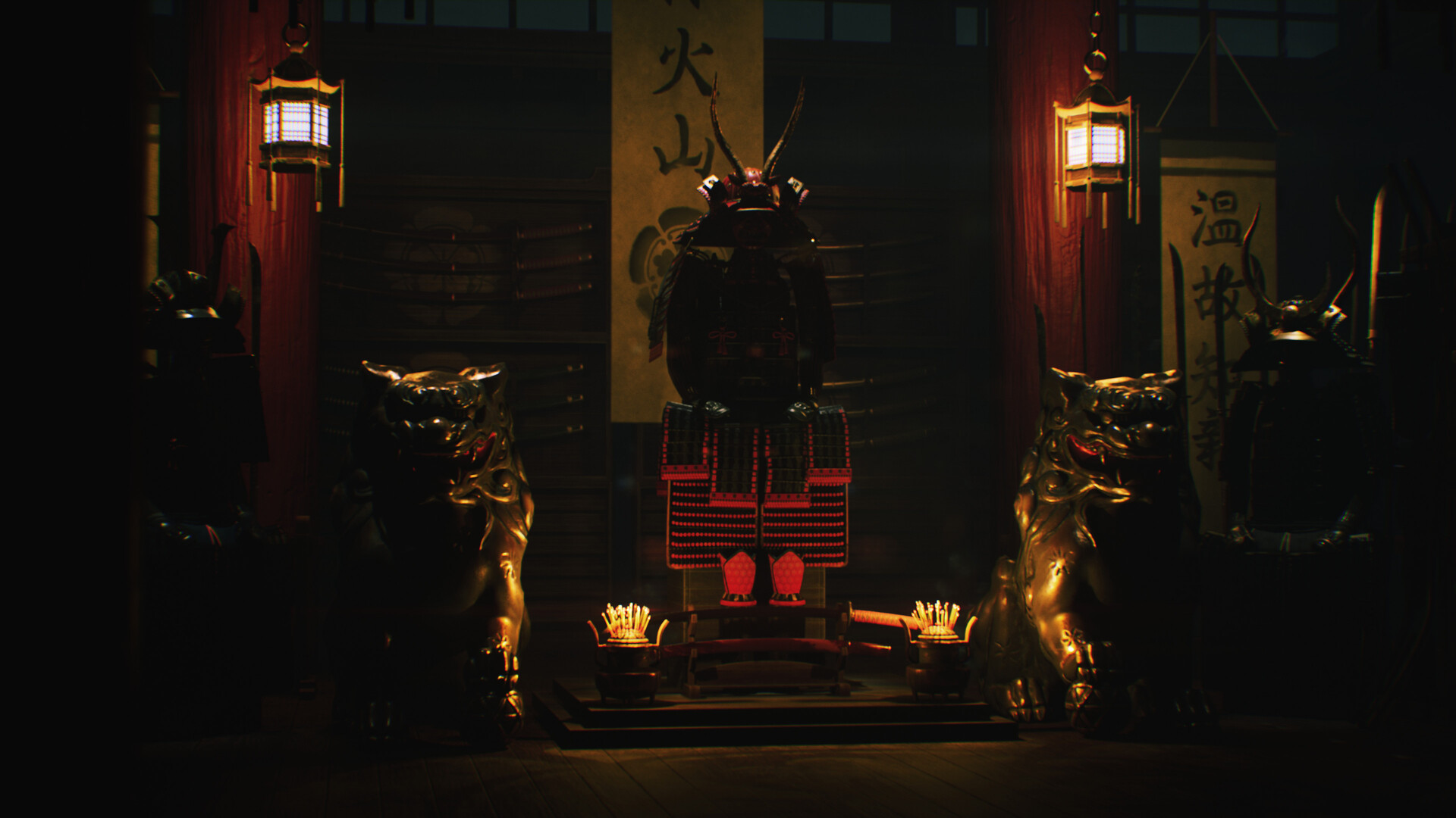 ArtStation - Japanese War Room: Relight and Color