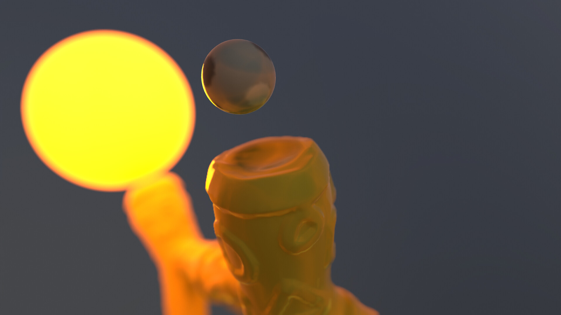 ArtStation - Sun and Moon Render