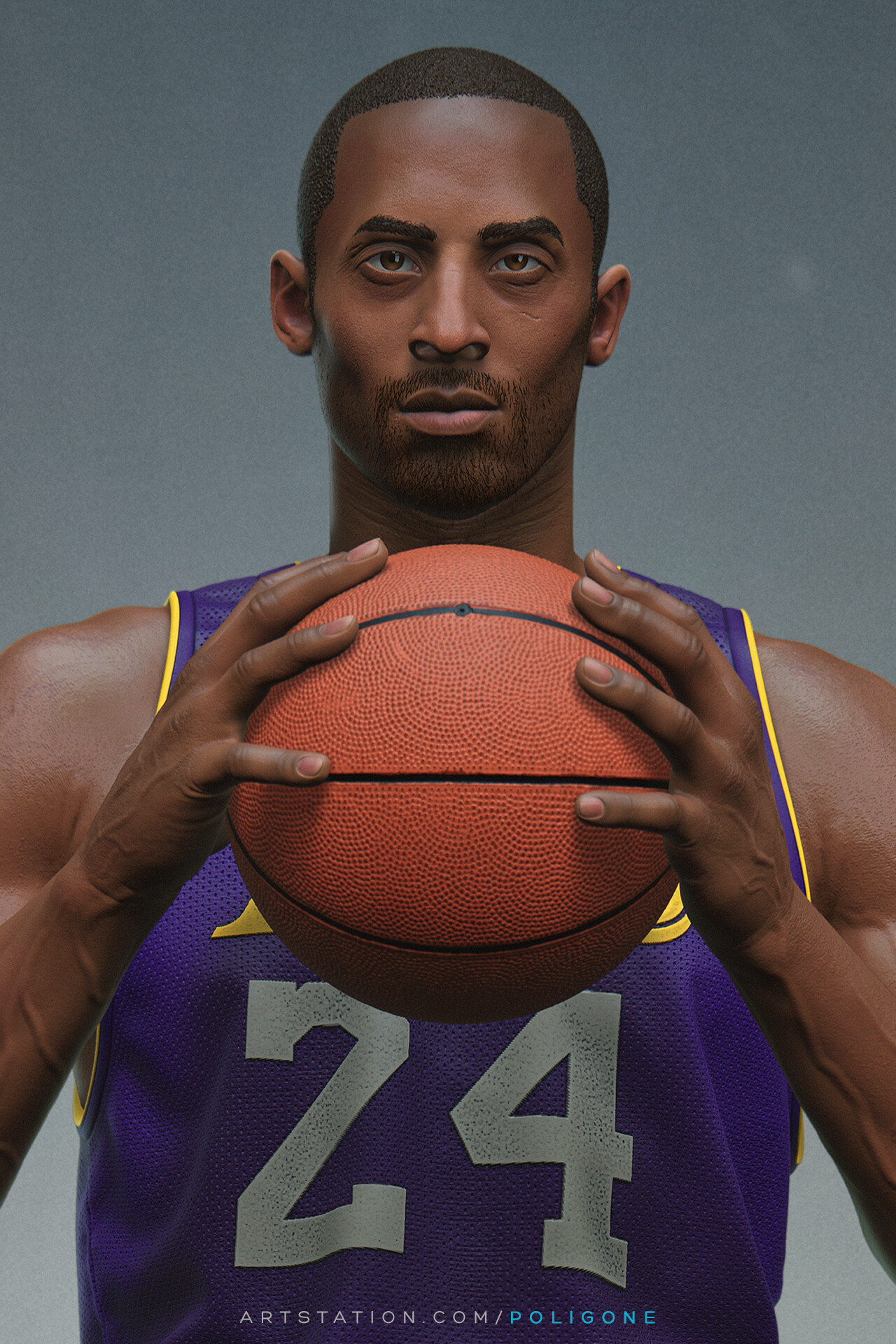 ArtStation - Black Mamba - Kobe Bryant Statue for 3D Printing