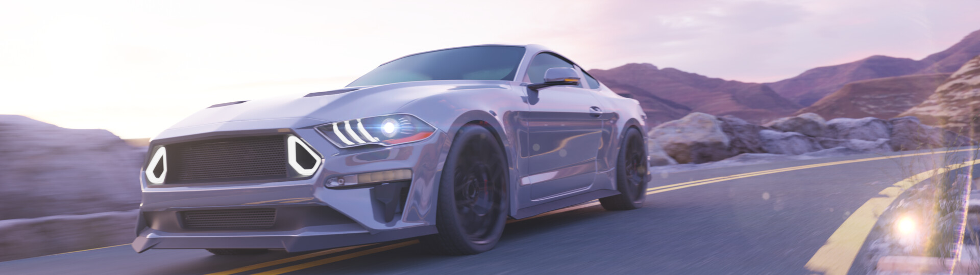 ArtStation - Ford Mustang RTR-3D Model