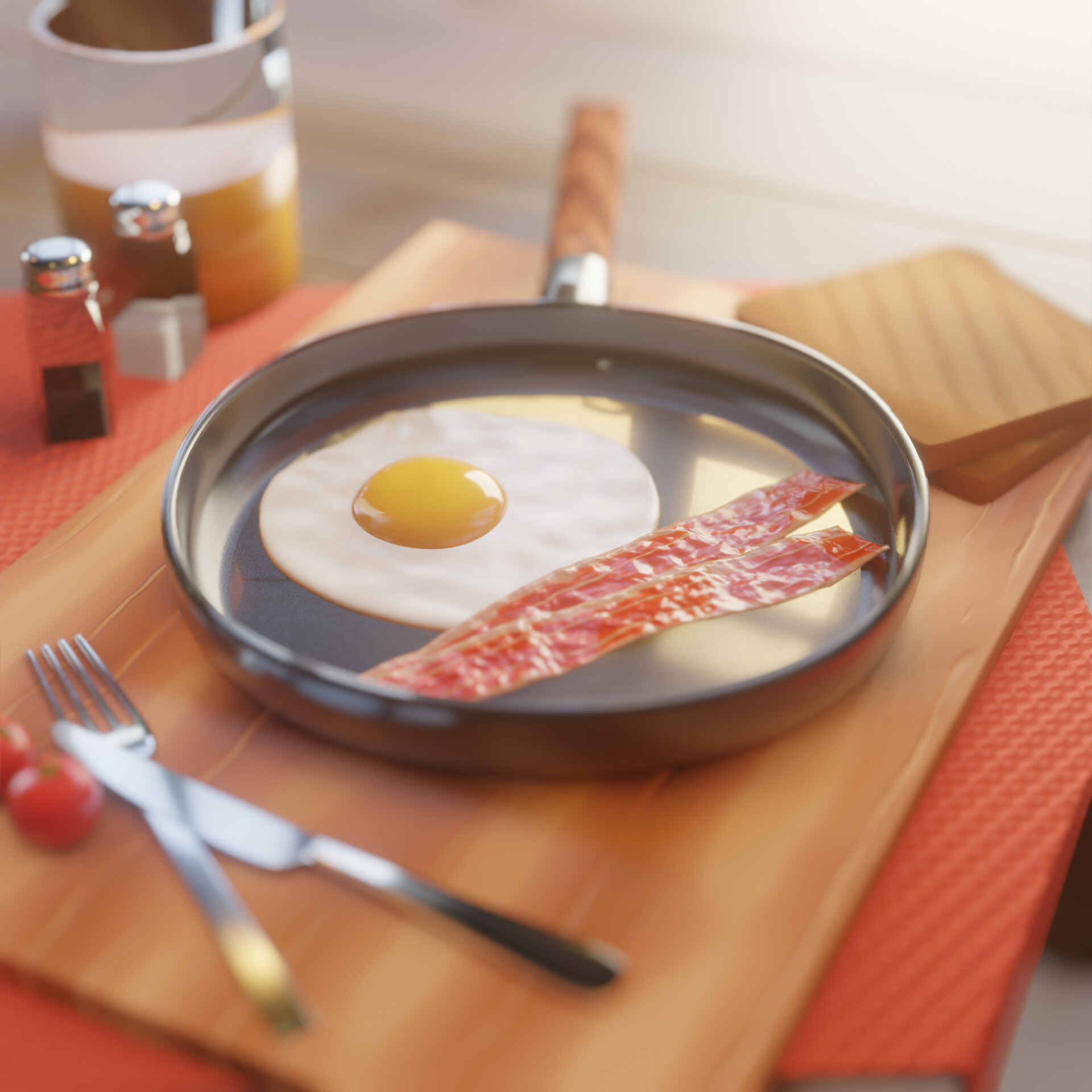 ArtStation - Stylized Breakfast