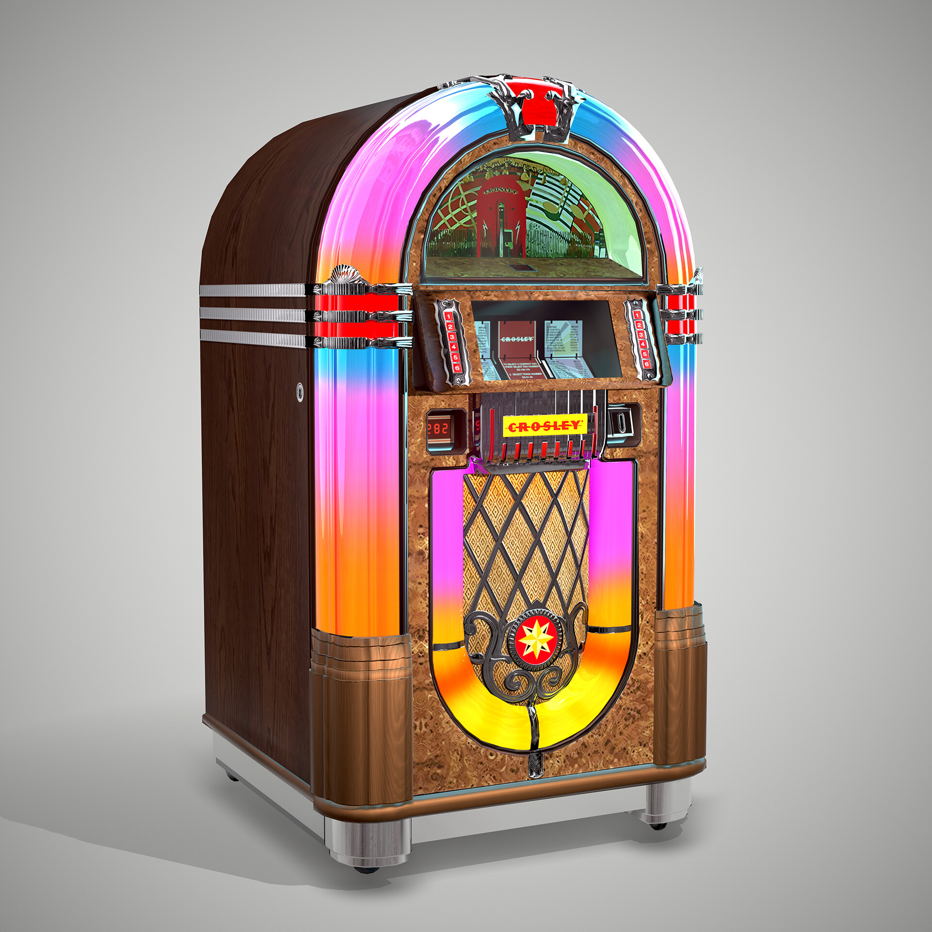 ArtStation - JUKE BOX 3D Model For Game