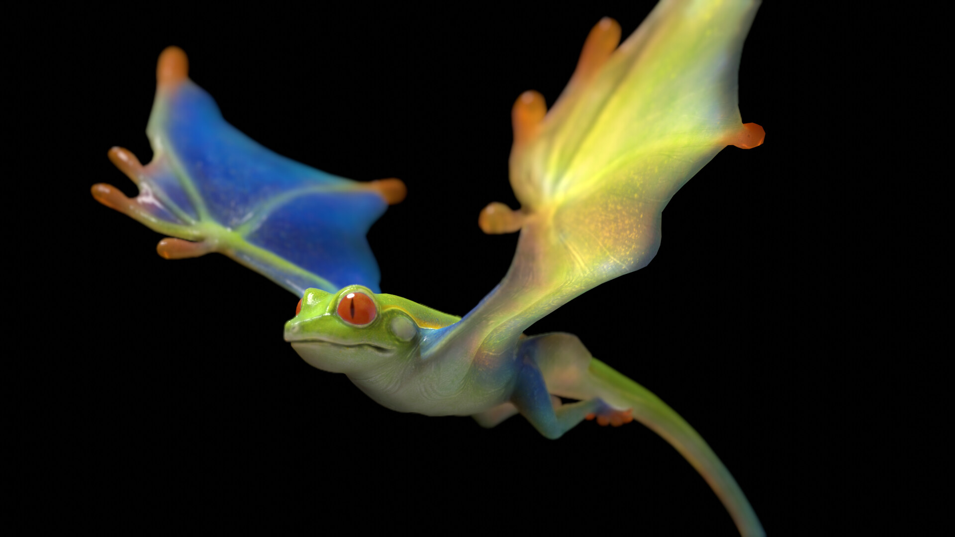 ArtStation - Tree Dragon Frog