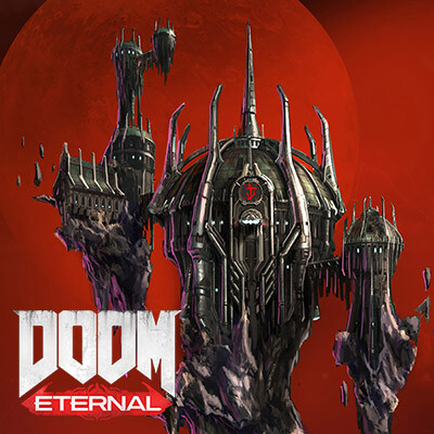 ArtStation - DOOM Eternal - Fortress of DOOM
