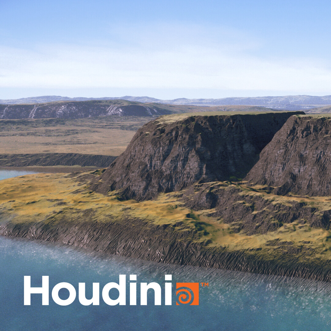 ArtStation - WIP - Houdini Environment