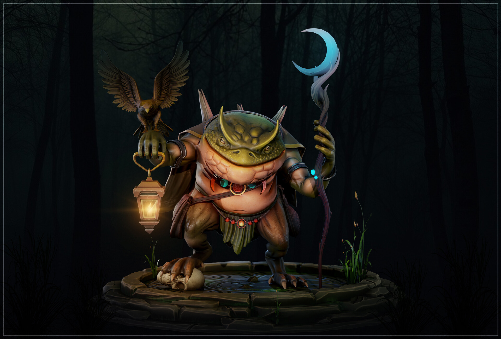 ArtStation - Stylized Toad