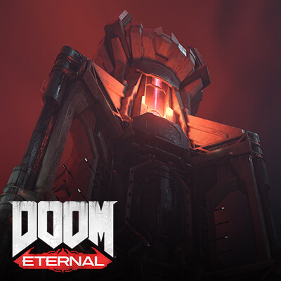 ArtStation - DOOM Eternal - ARC Complex Tower