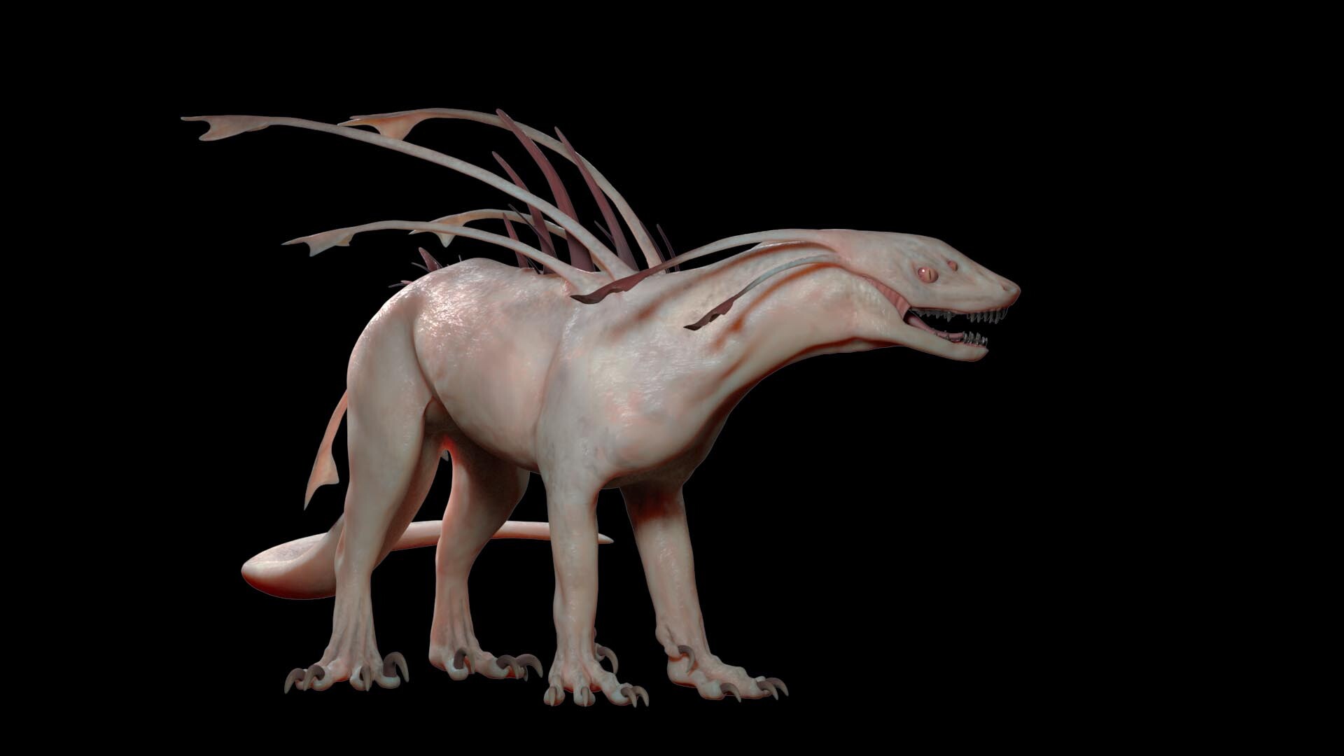 ArtStation - Albino Creature