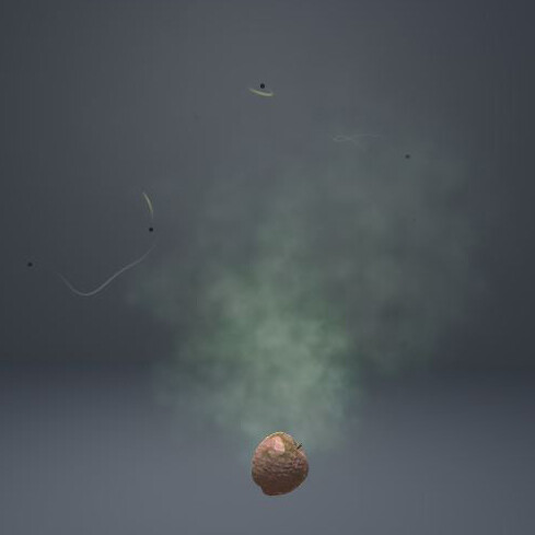 ArtStation - Bad odour visual effect