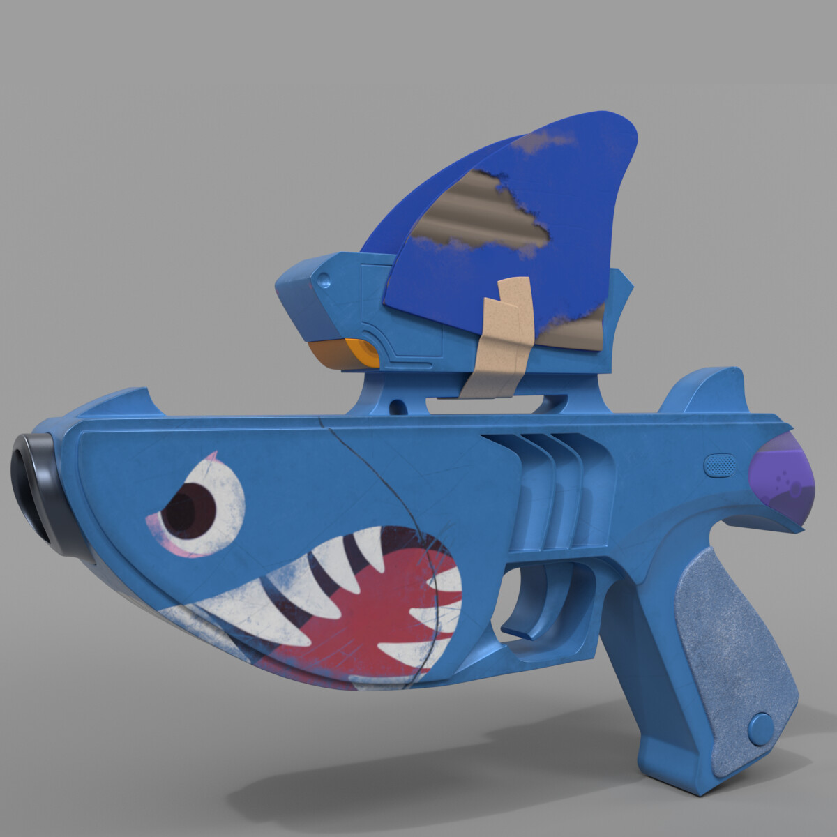ArtStation - Water gun - Shark Shooter