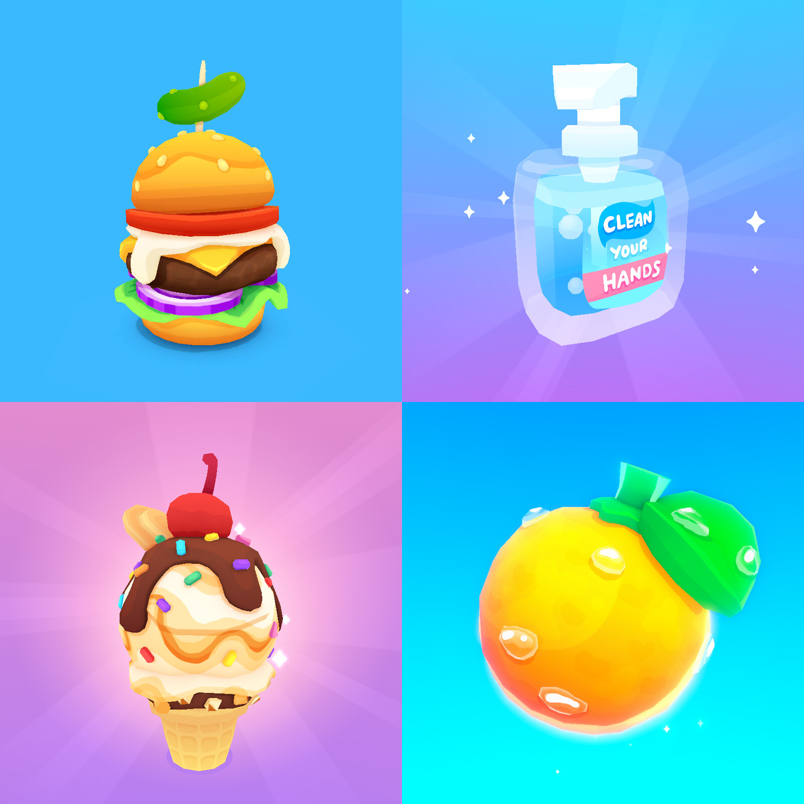 ArtStation - Handpainted Item Set