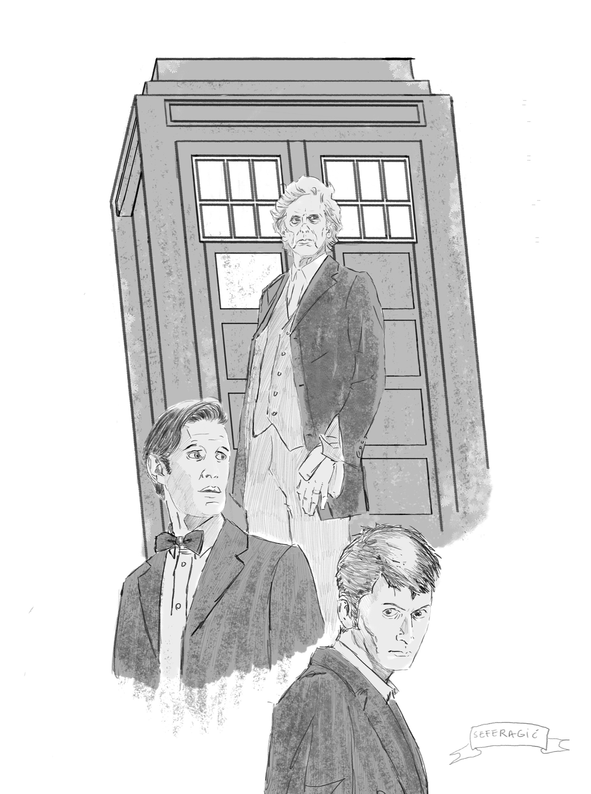 ArtStation - Doctor Who fan art