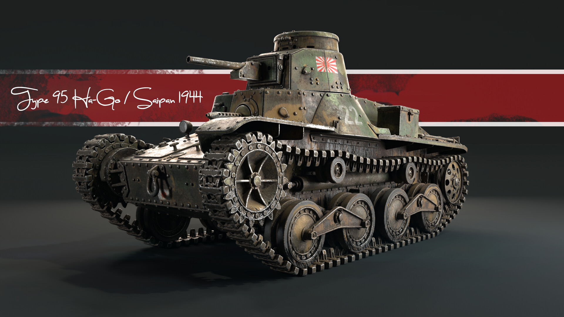 ArtStation - Type 95 Ha-Go