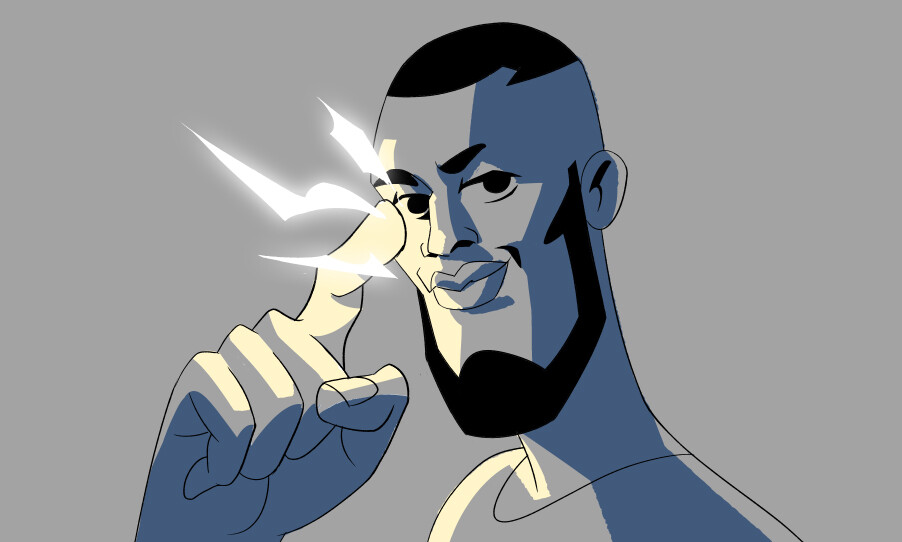 ArtStation - Stormzy - SUPERHEROES