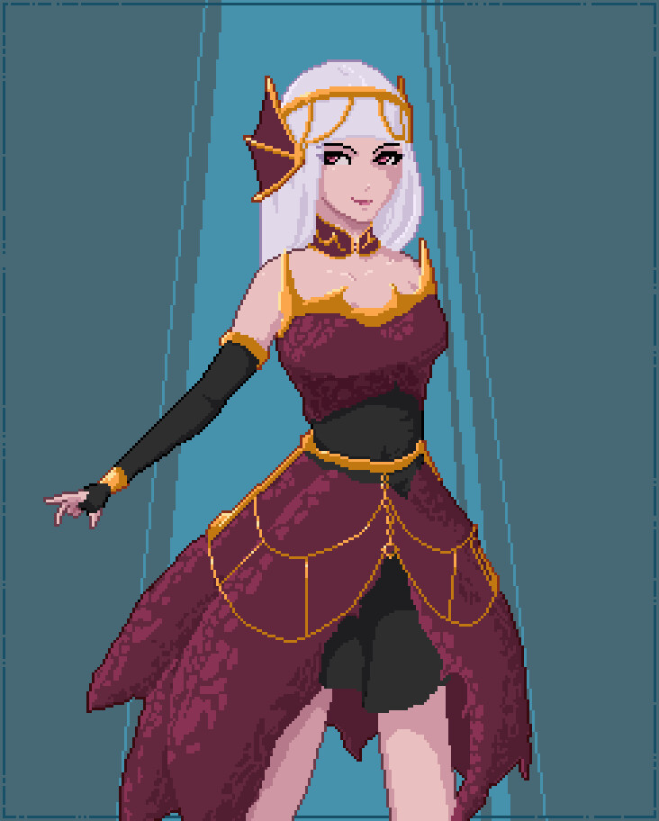ArtStation - Angela [Sprite and Expressions] | Adventurer's Guild Project