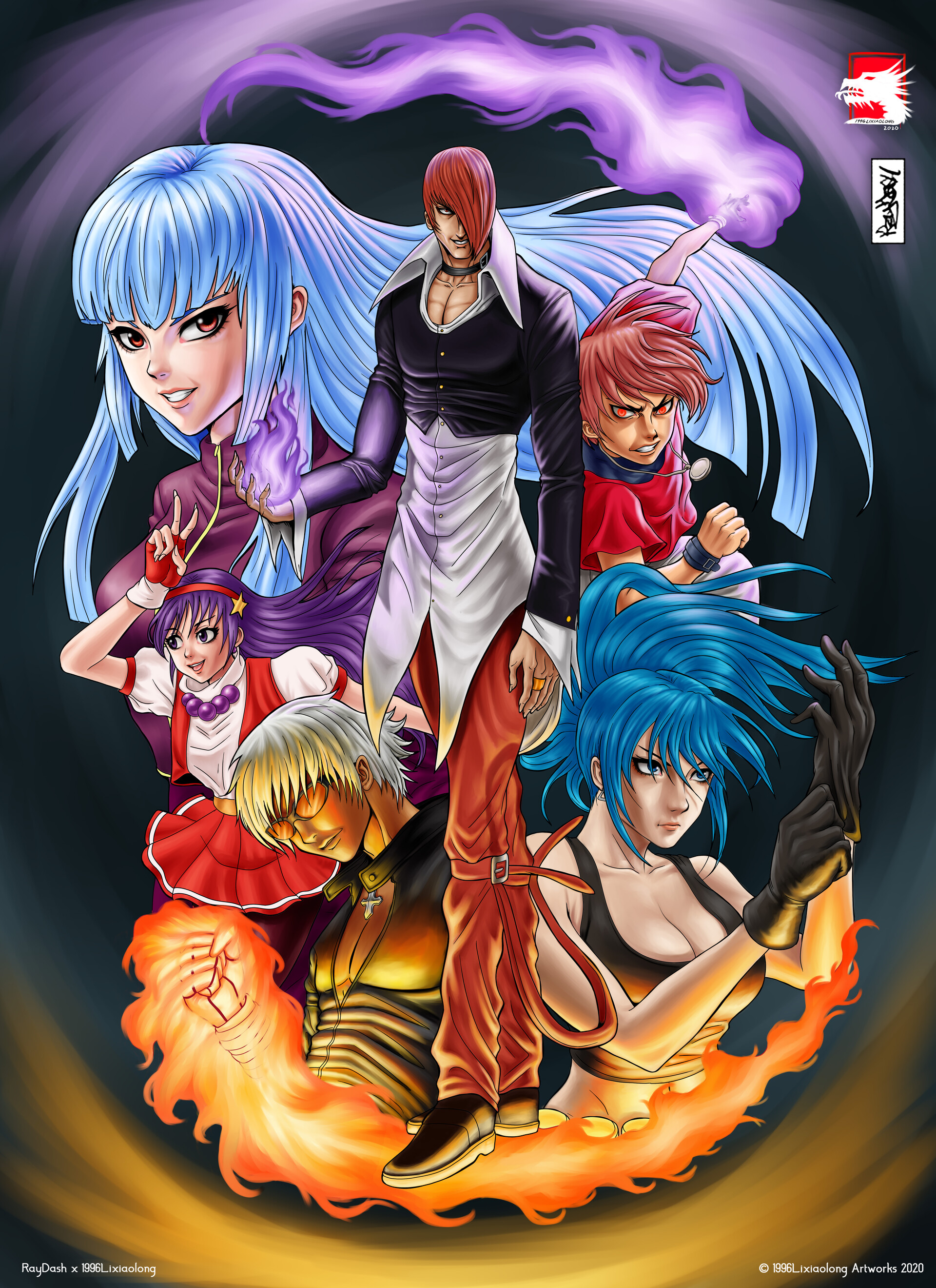 ArtStation - King of Fighters from Mobile Legends