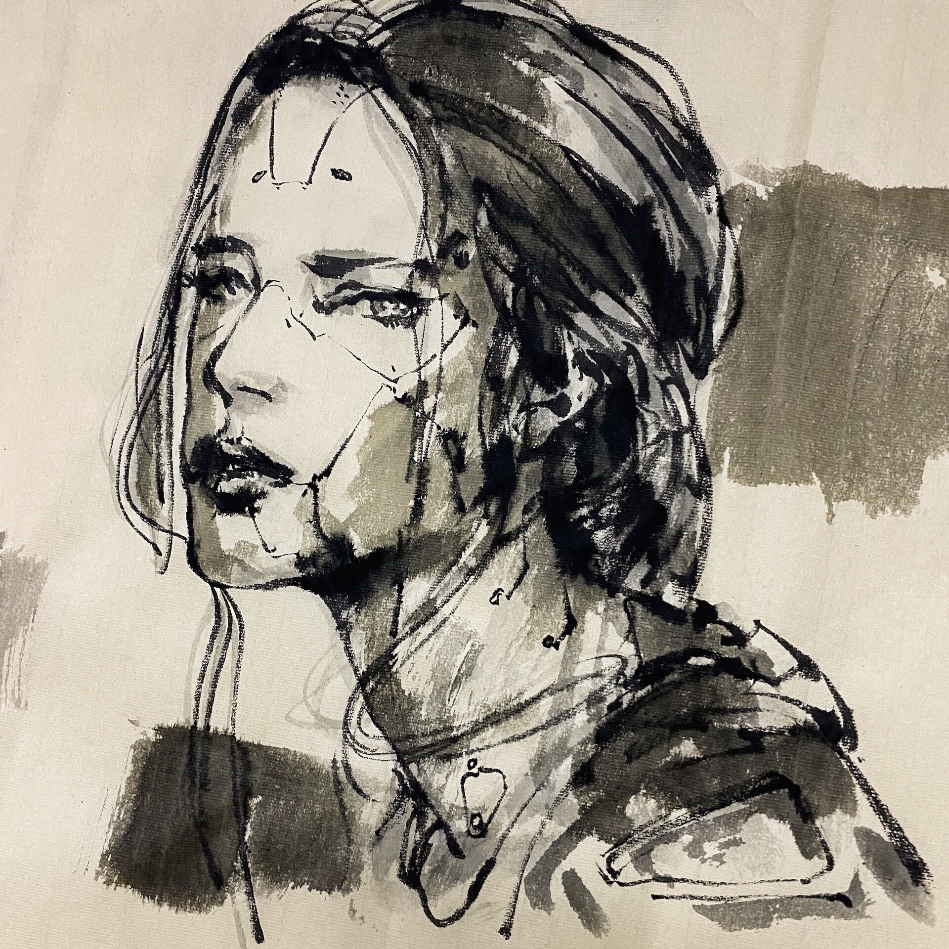 ArtStation - water ink mech