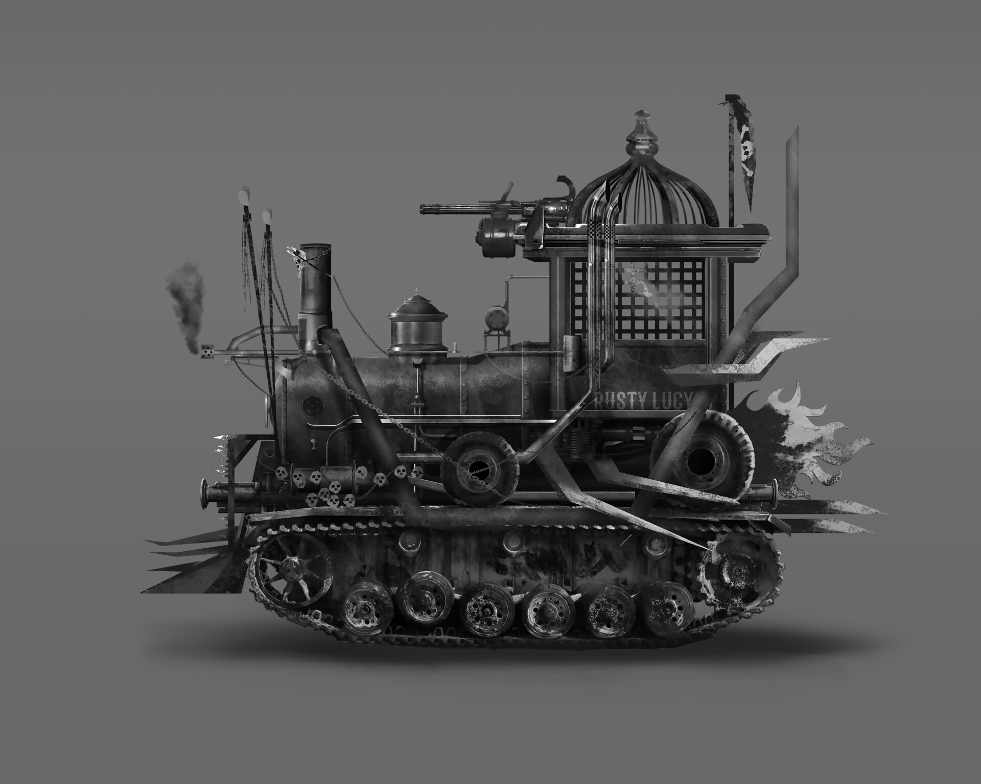 ArtStation - MoneyTrain 2 -Concept