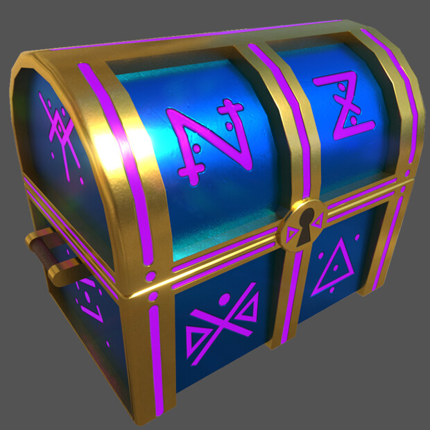 ArtStation - Runic Chest