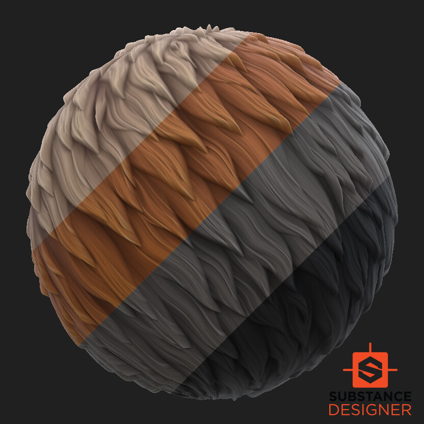 ArtStation - Stylized Fur