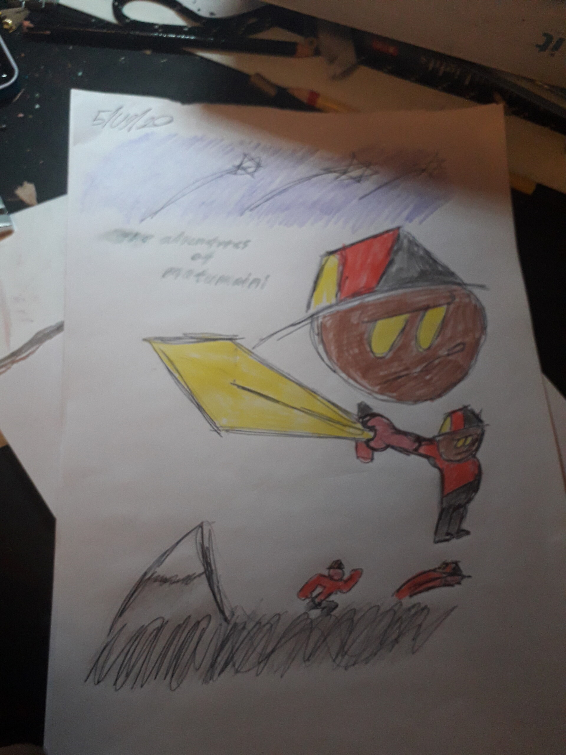 ArtStation - the front covers for my first comic books