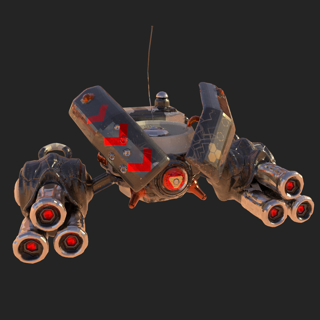 ArtStation - HoverDrive :: Attack Drone