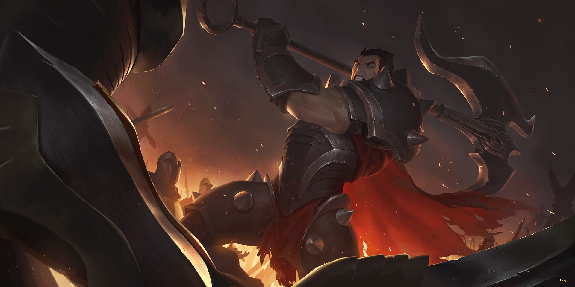 ArtStation - Darius—the Hand of Noxus